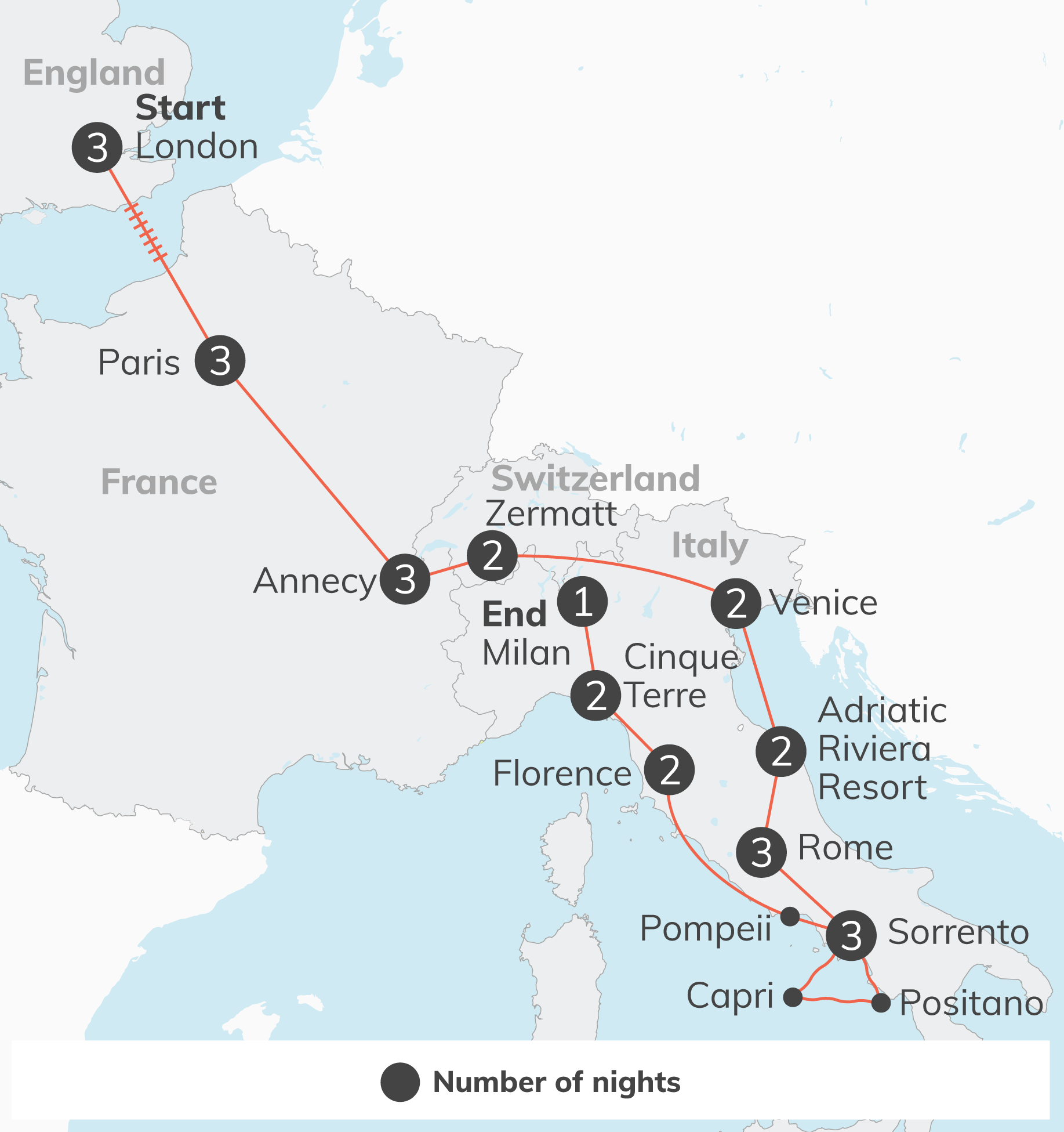 European Experience Teen Tour | 28 Days | Westcoast Connection